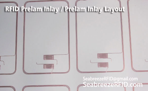 RFIDインレイPrelam, 銅アンテナとRFIDインレイ