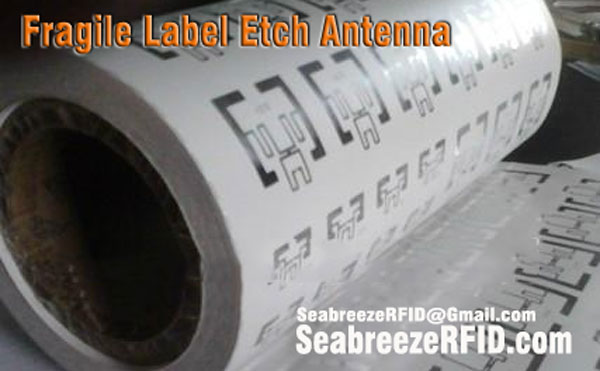RFID Fragile Label Etch Antenna, RFID Easy Tear Tag Antenna, RFID ...