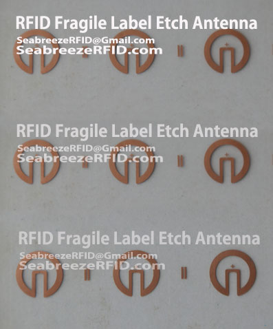 RFID Fragile Label Etch Antenna, RFID Easy Tear Tag Antenna, RFID ...