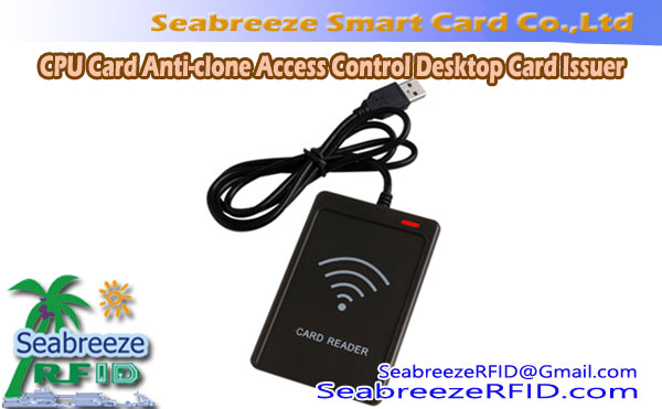 CPU Card Anti-clone Access Control Desktop Card Issuer, from Seabreeze ...