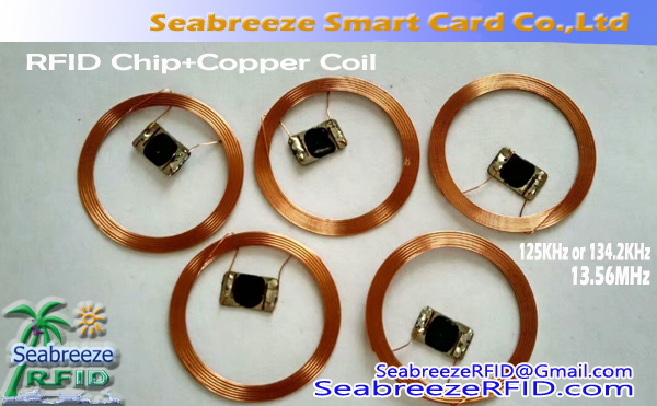 RFID Chip+Copper Coil, Low Frequency Chip+Coil, High Frequency Chip+Coil